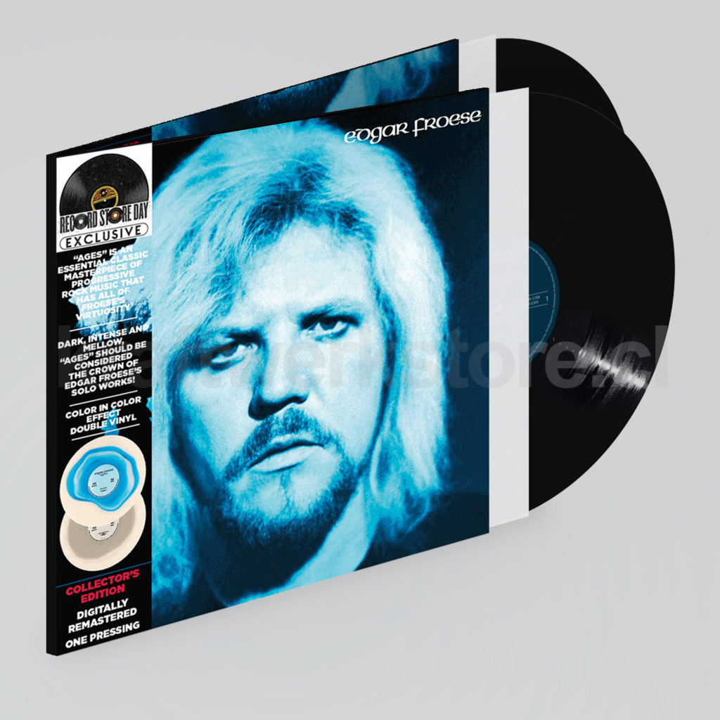 Edgar Froese: AGES. 2LP Vinilo – KraftwerkMusik